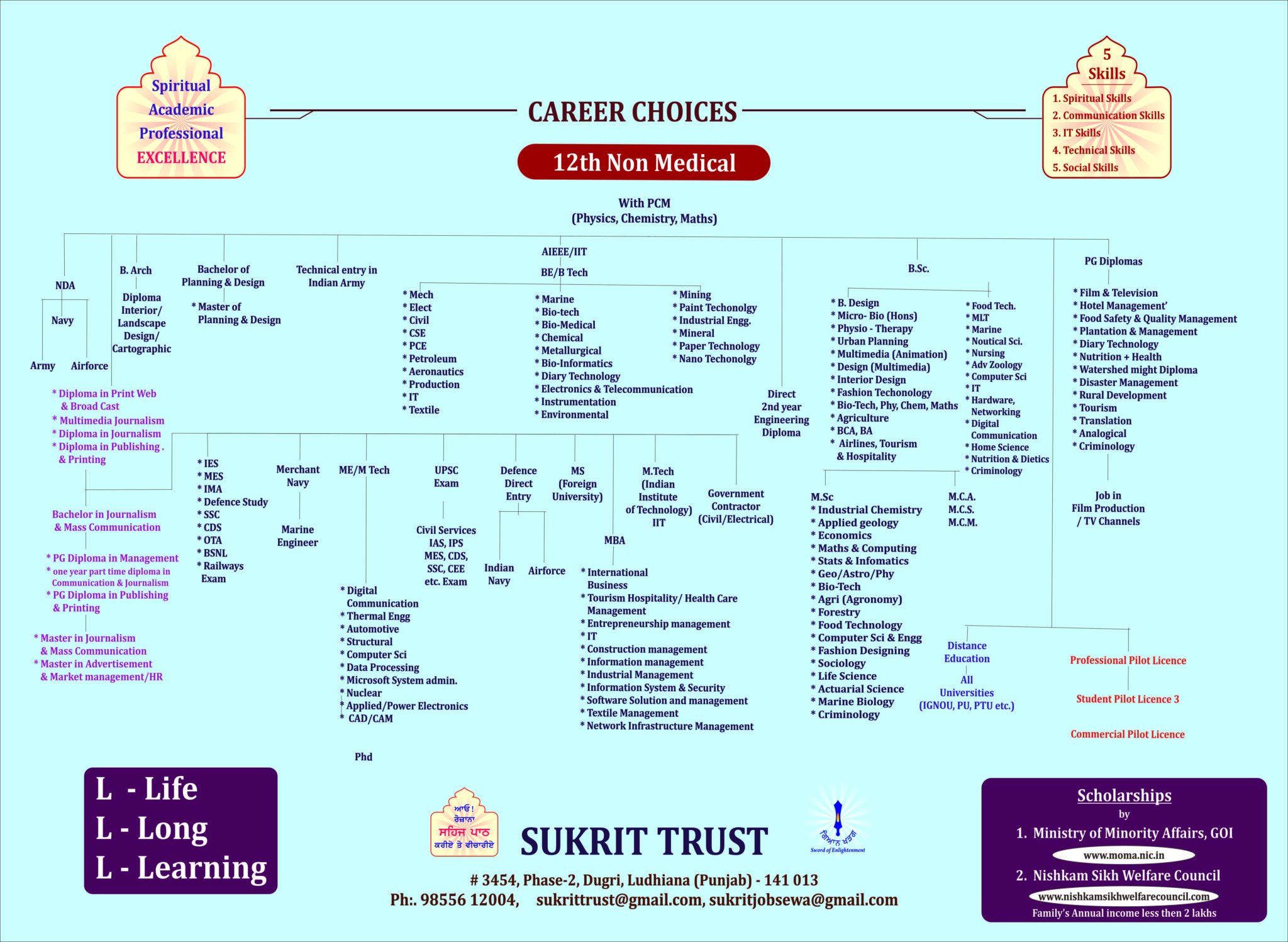 Career Chart - Sukrit Trust